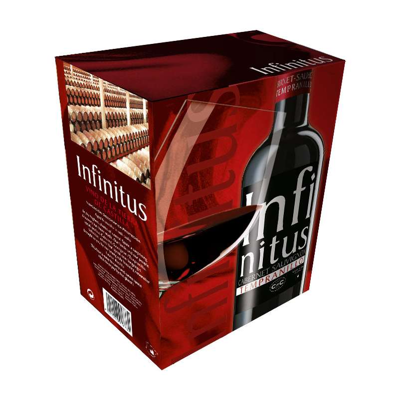 Bag in Box Infinitus 3 litros Red Wine Bag in Box - QuieroVinos.com