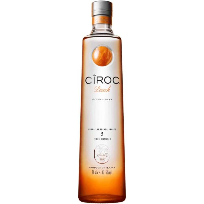 Cîroc Peach Vodka Spirits - QuieroVinos.com